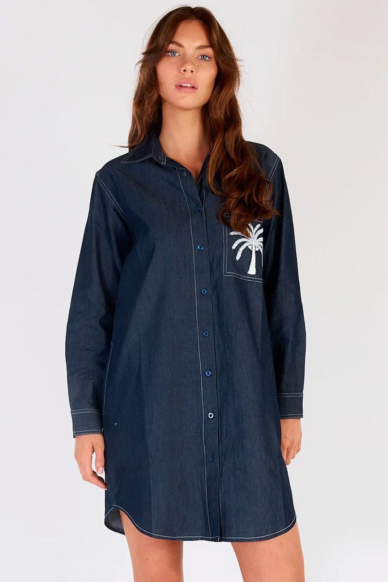 Reads Online Itami Marseille Dress In Denim